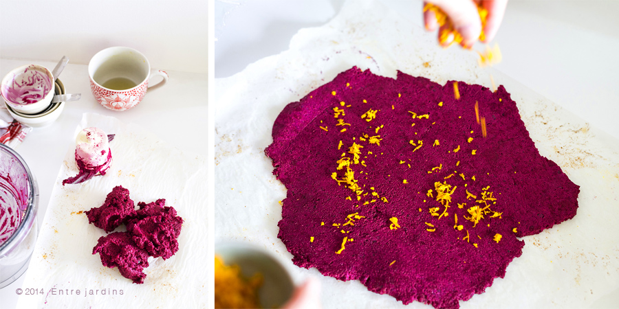 Beet & seed crackers ||| Crackers de sementes e beterraba | ENTRE ...